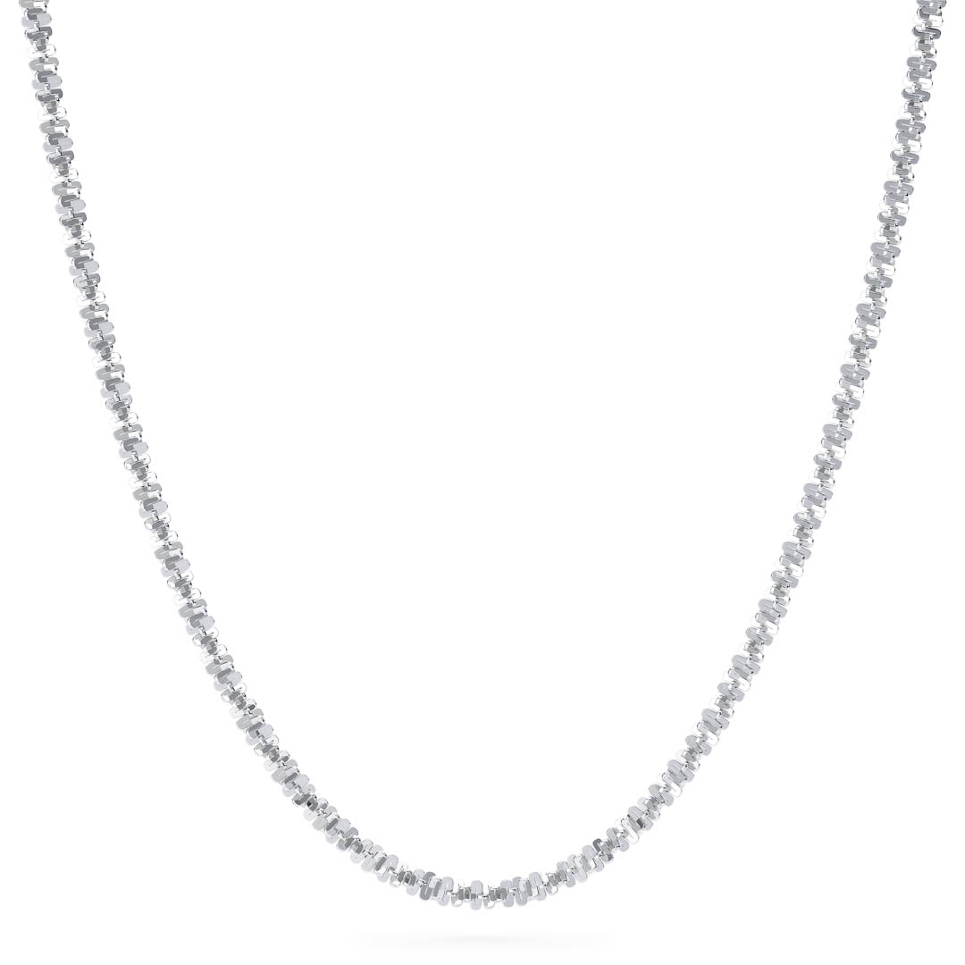 Rock Chain 3mm | Sterling Silver