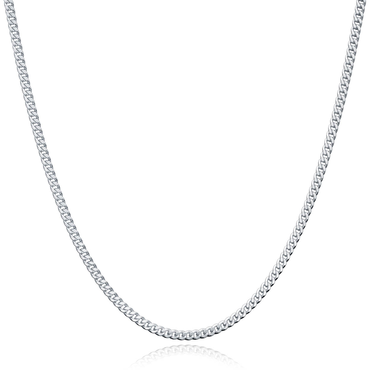 Micro Cuban Chain 2mm | Solid Sterling Silver | Van Xander